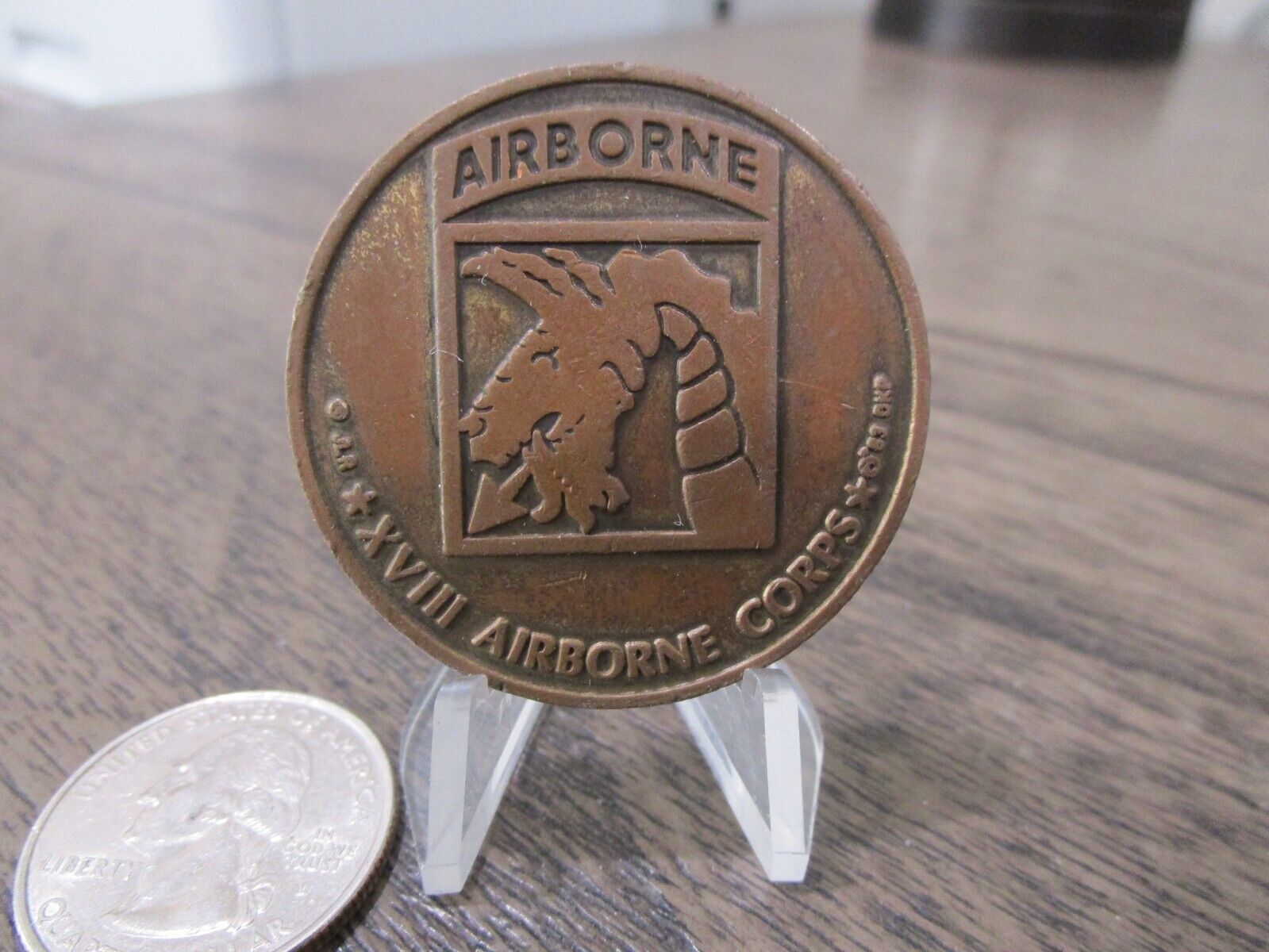 US Army XVIII Airborne Corps JLR Artist 83" DKP Sky Dragons Challenge ...