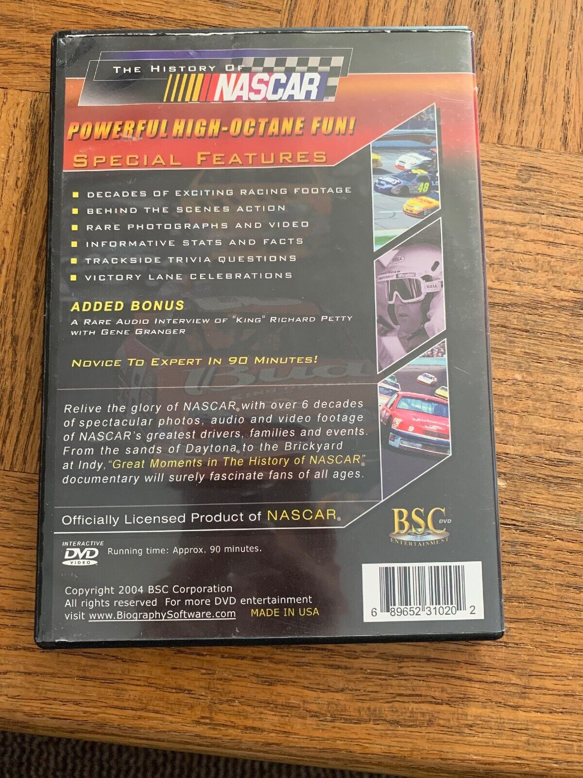 The History Of NASCAR Dvd - DVDs & Blu-ray Discs