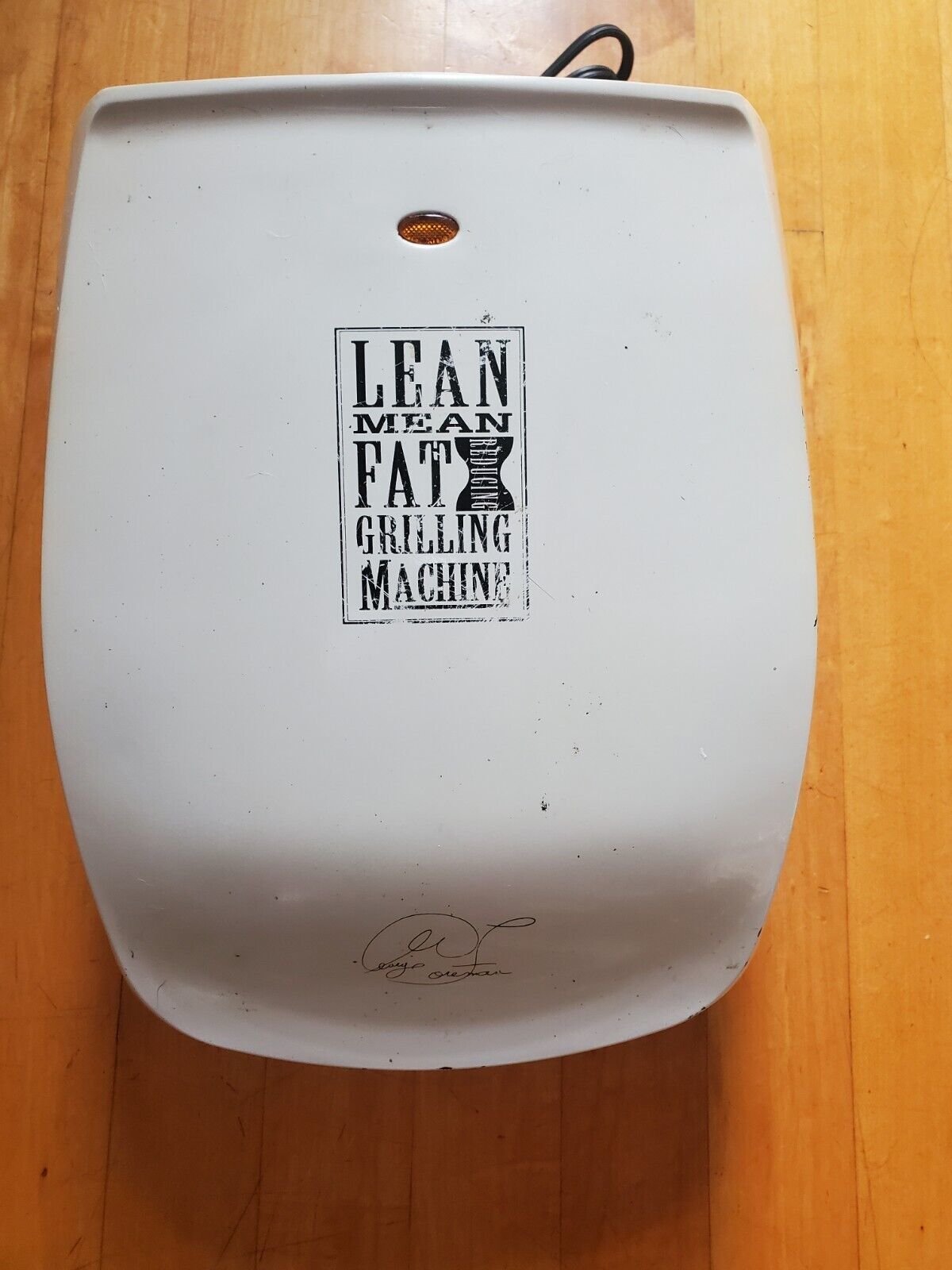 GEORGE FOREMAN Lean Mean Fat Reducing Grilling Machine Small Model GR ...