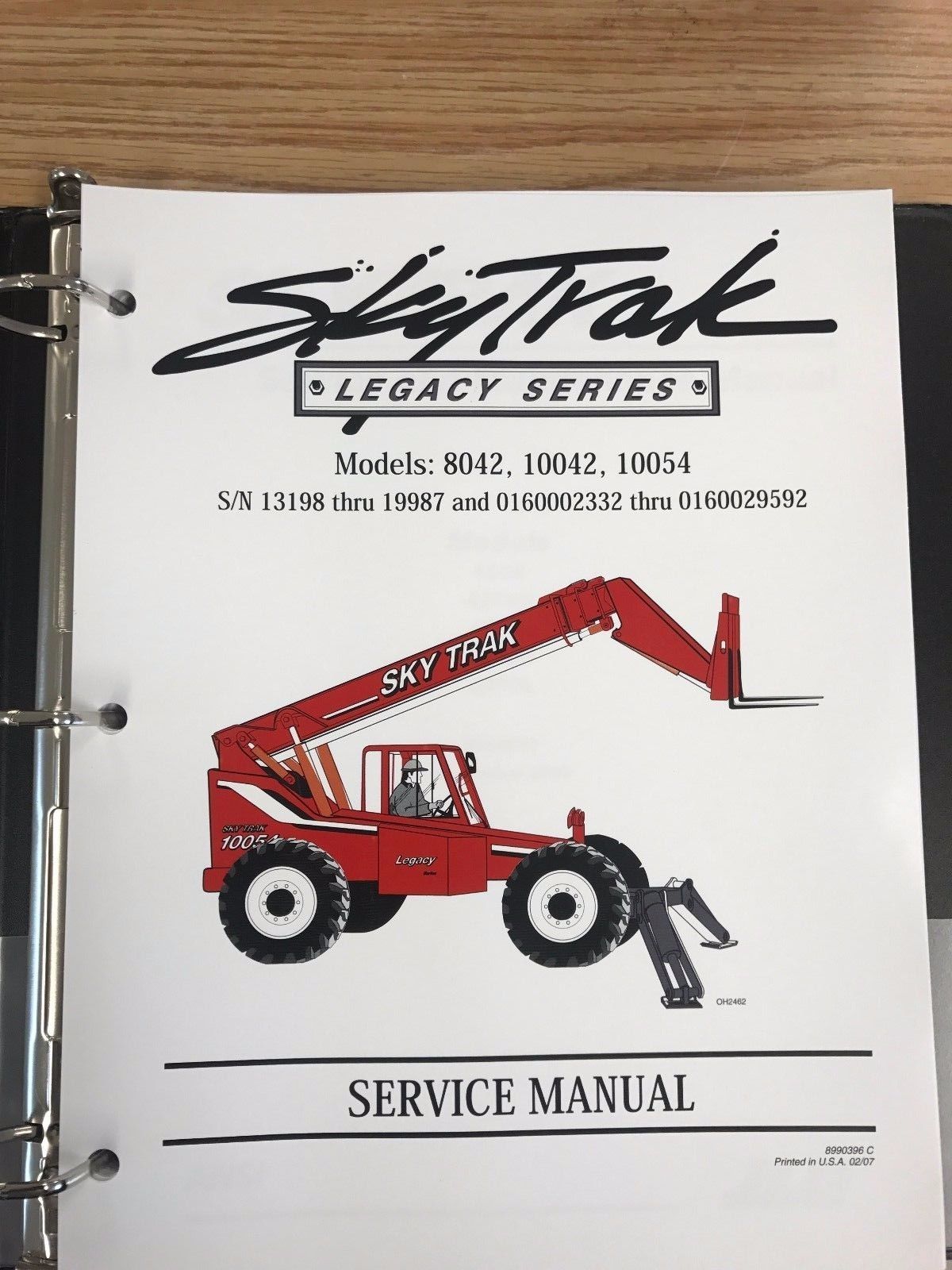 Skytrak Legacy Series 8042 10042 10054 Forklift Full Repair WorkShop ...
