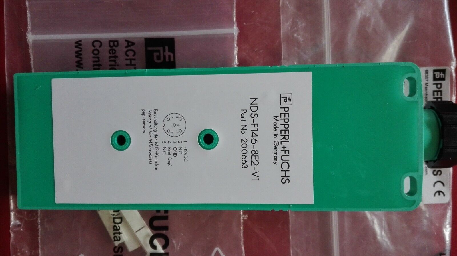 PEPPERL & FUCHS NDS-F146-8E2-V1 Part No.200663 - Other Business & Industrial