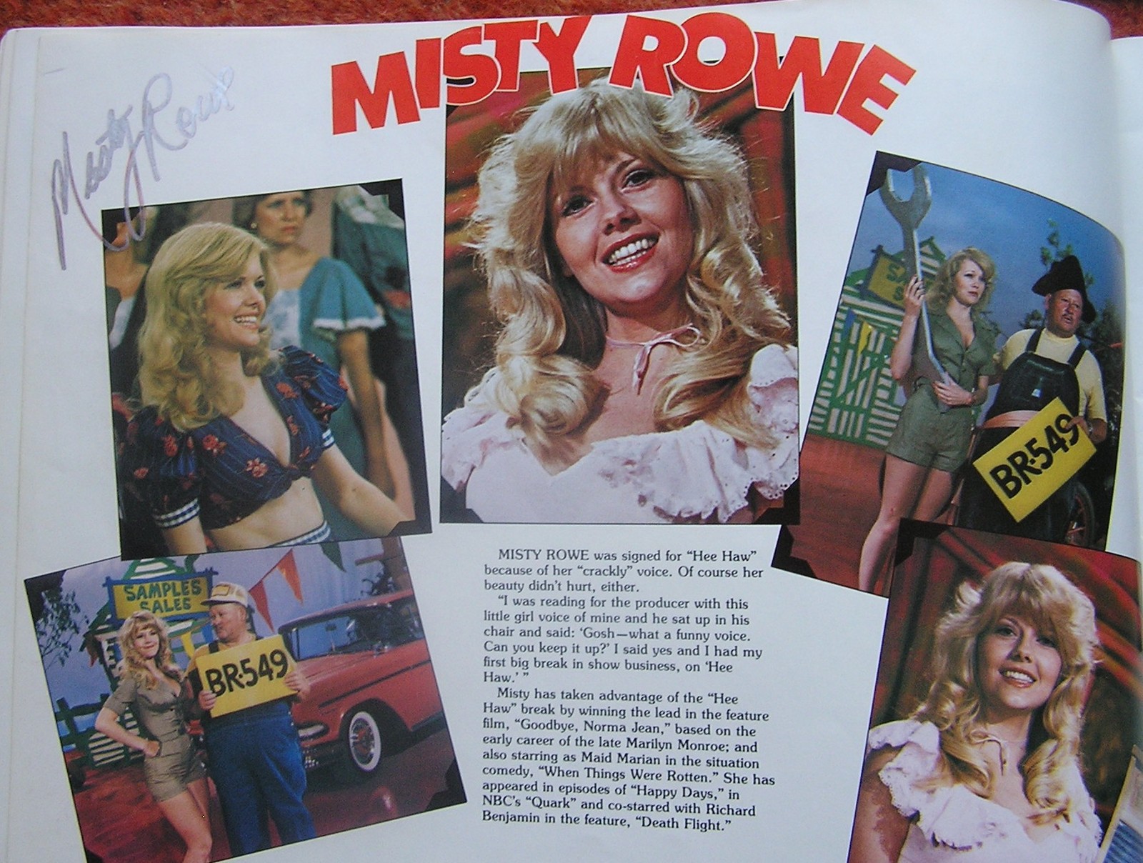 HEE HAW COLLECTION 2 AUTOGRAPHED FAMILY SCRAPBOOKS CAST GORDY TAPP DON ...