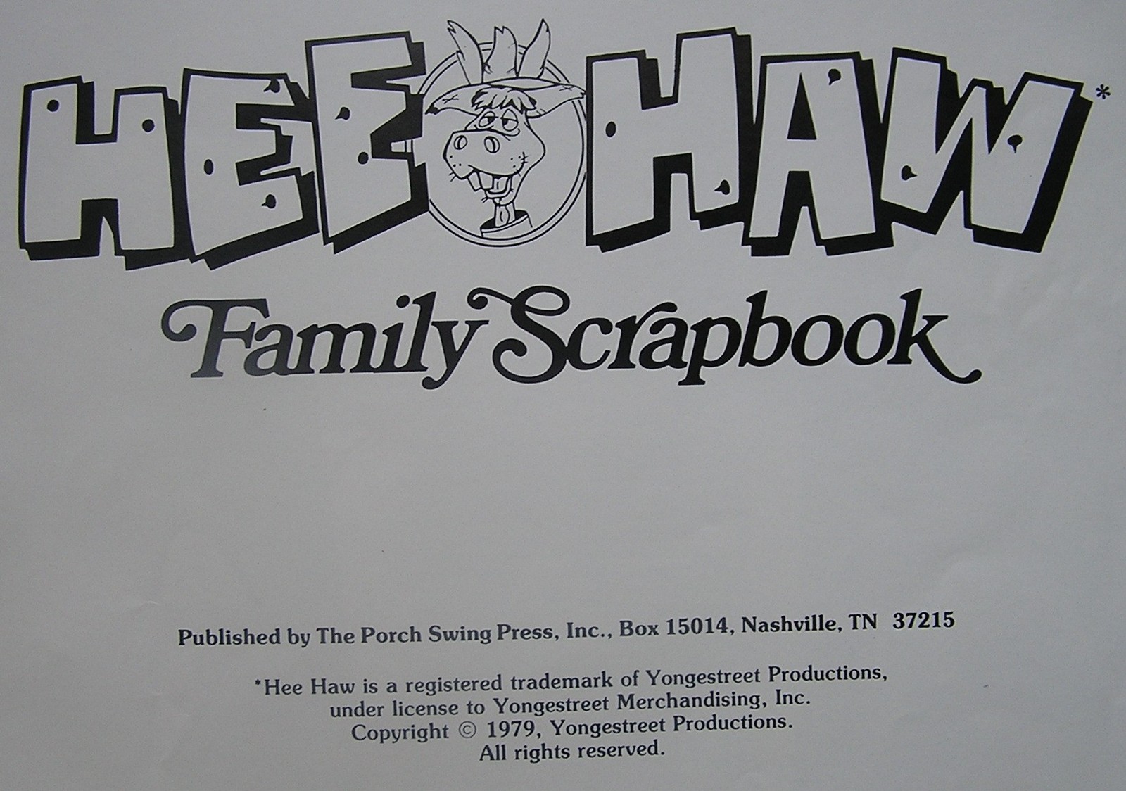 HEE HAW COLLECTION 2 AUTOGRAPHED FAMILY SCRAPBOOKS CAST GORDY TAPP DON ...