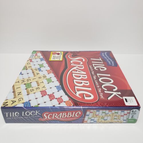 Scrabble Tile Lock Board Game Winning Moves Brand New Factory Sealed by ...