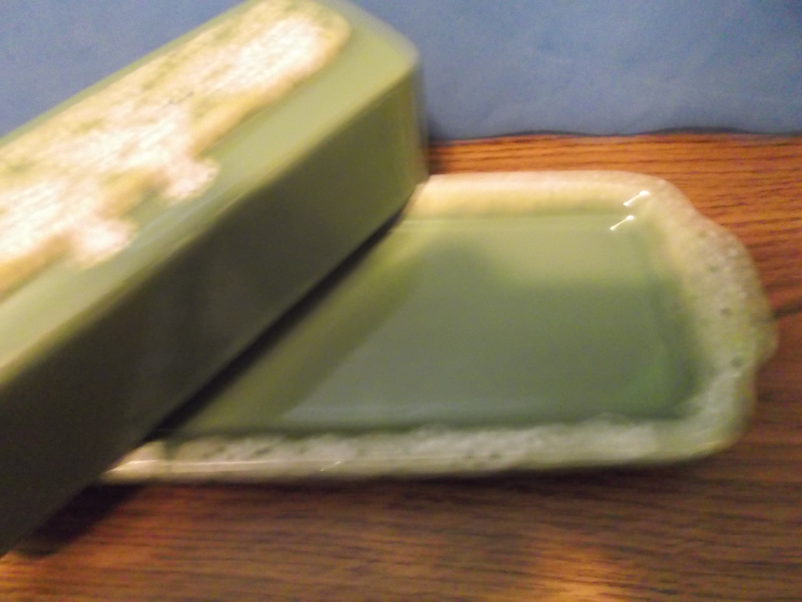 Hull Green Butter Dish - Butter Dishes
