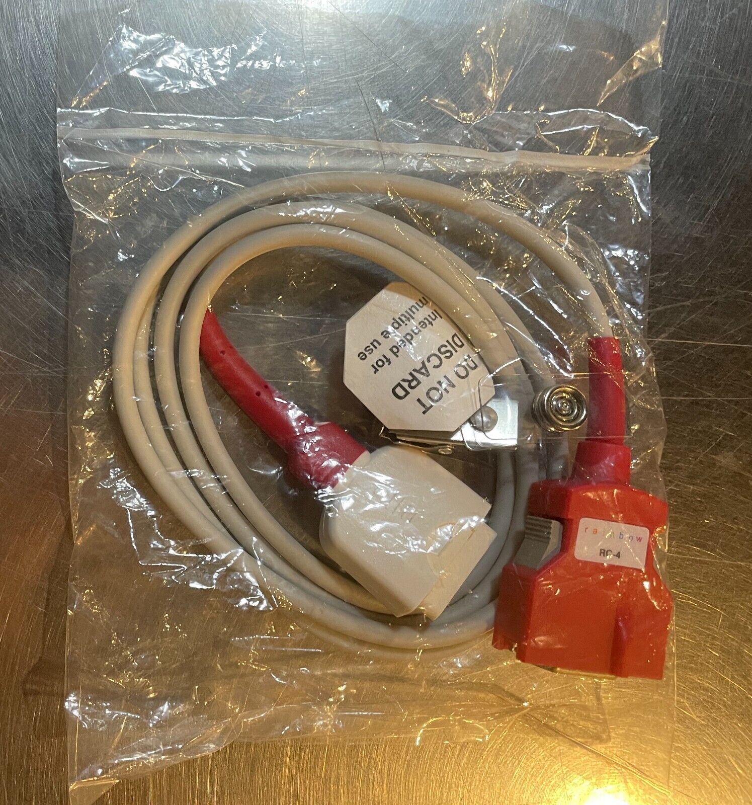 New OEM Masimo Rainbow RC-4 20-pin 4 ft Patient Cable - 2406 - Pulse ...