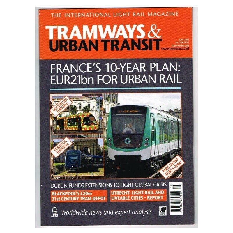 Tramways & Urban Transit Magazine June 2009 mbox2671 France's 10-year ...