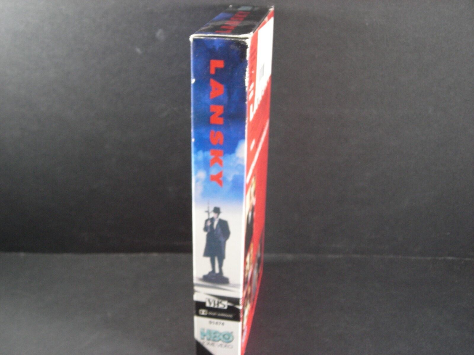 LANSKY 1999 VHS RARE OOP 90's HBO Mafia Gangster Film Meyer Bugsy Siegel - VHS Tapes