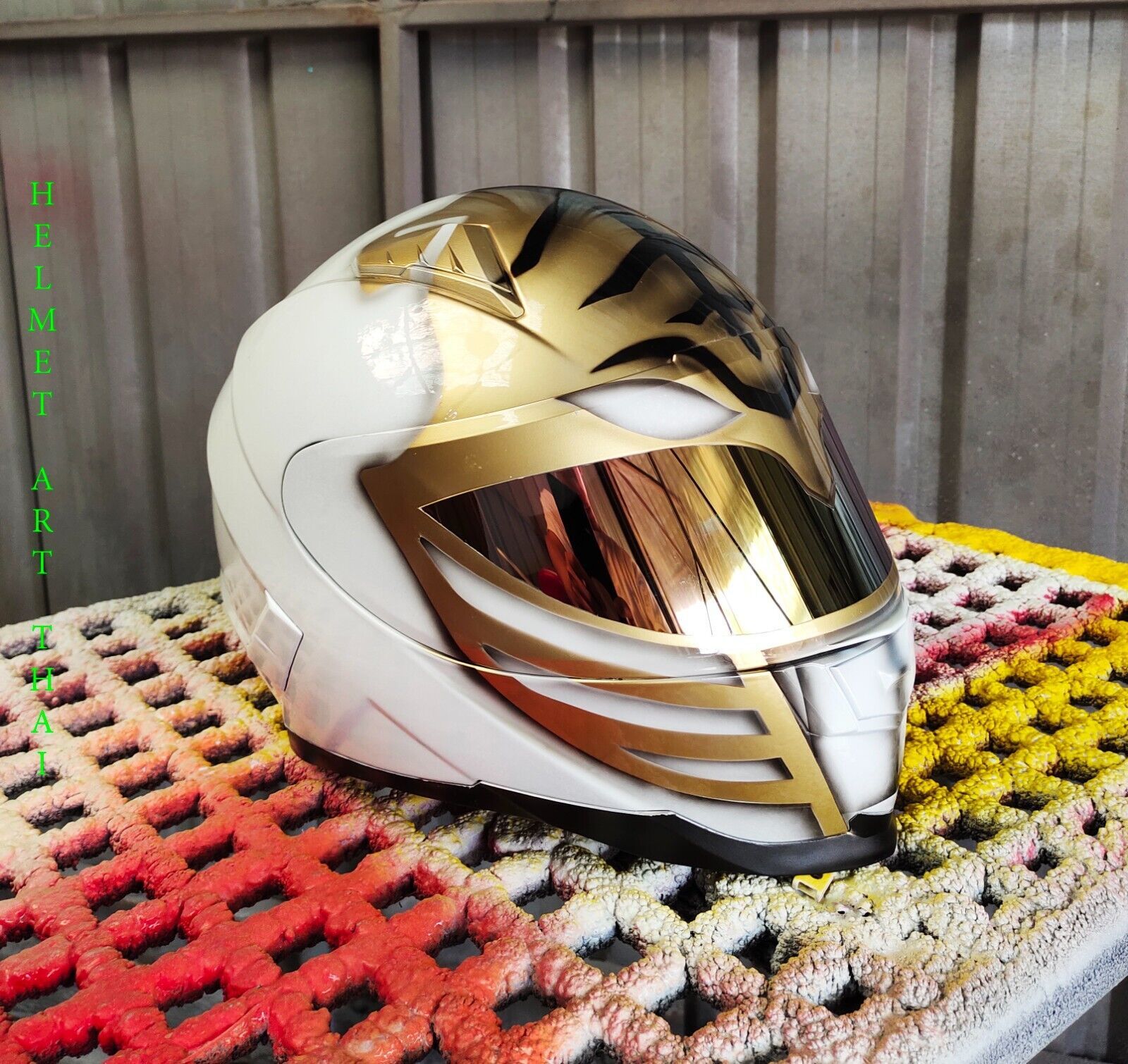 POWER RANGER CUSTOM MOTORCYCLE HELMET - Motorcycle & Powersport Helmets
