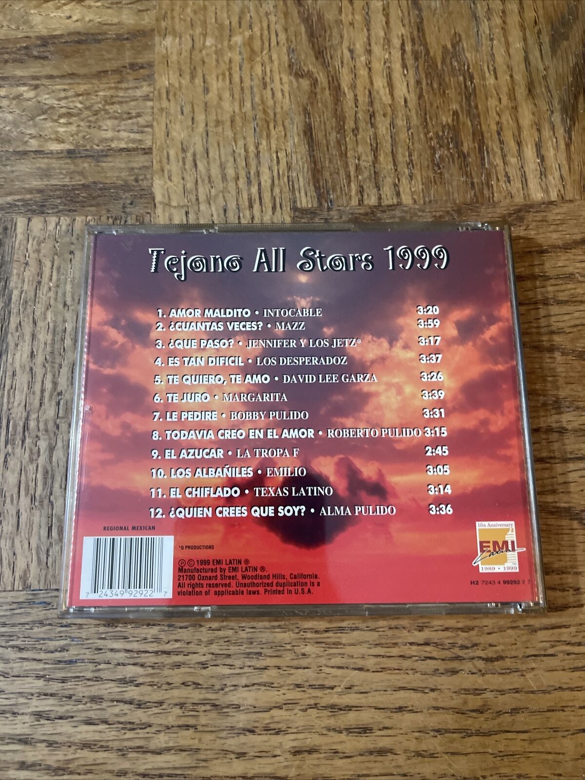 Tejano All Stars CD - CDs