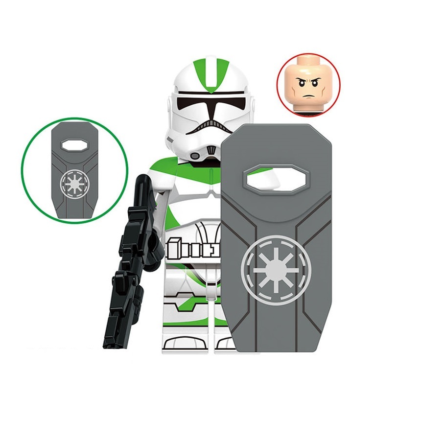 8pcs Star Wars Commander Cody Appo Doom the 442nd Battalion Minifigures ...