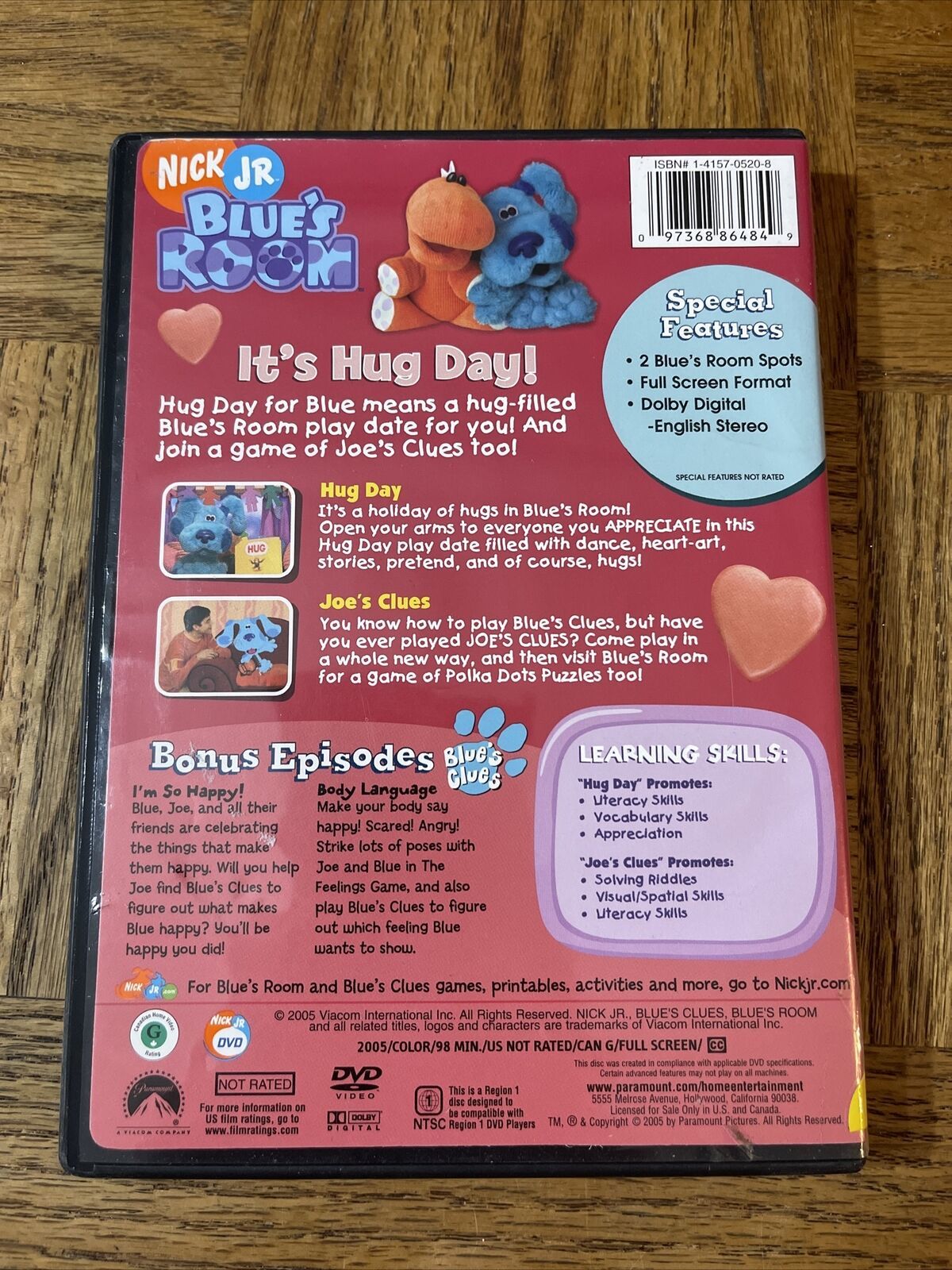 Blues Clues It’s Hug Day DVD - DVDs & Blu-ray Discs
