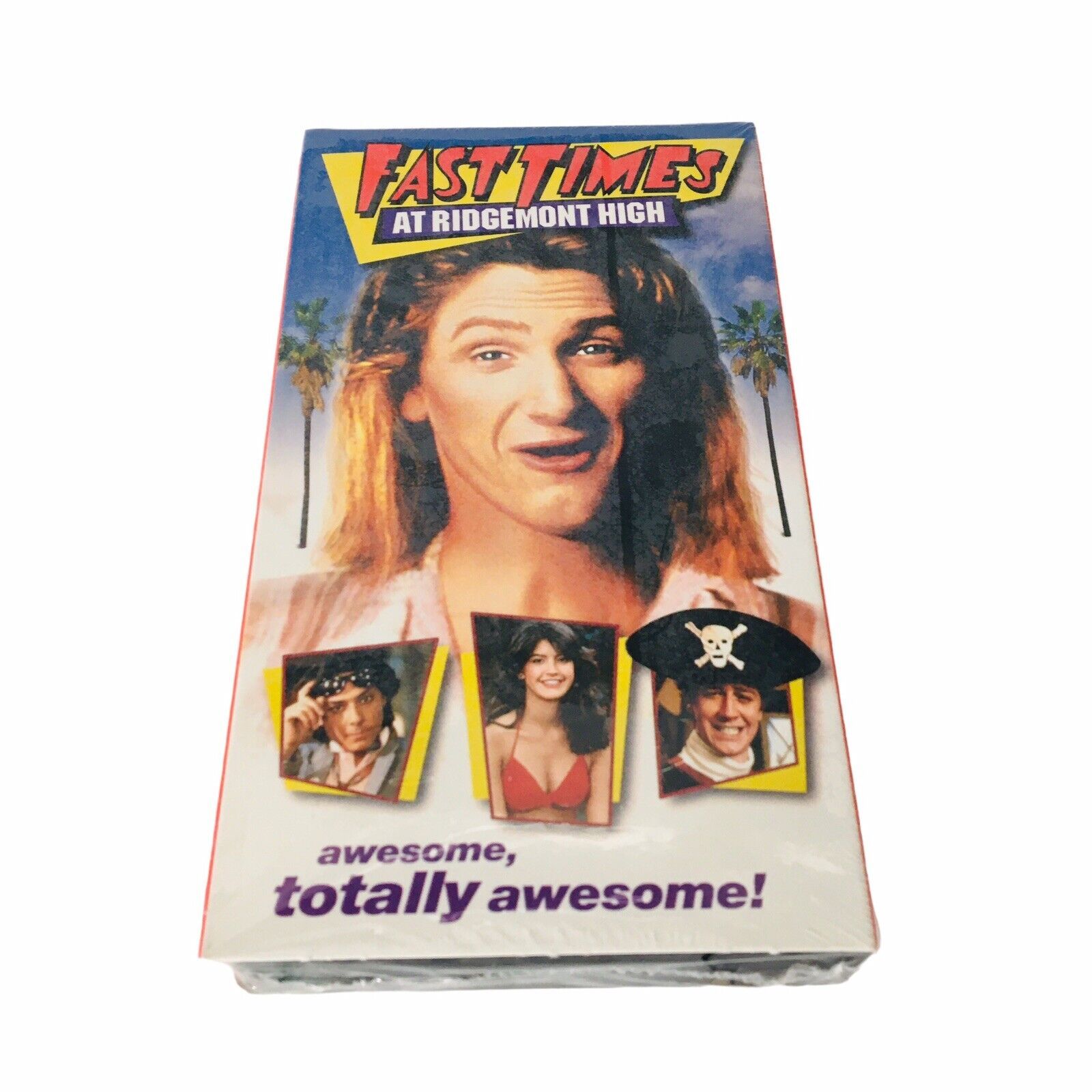 1982 Fast Times at Ridgemont High (VHS) SEALED NEW Watermarks Red Box ...