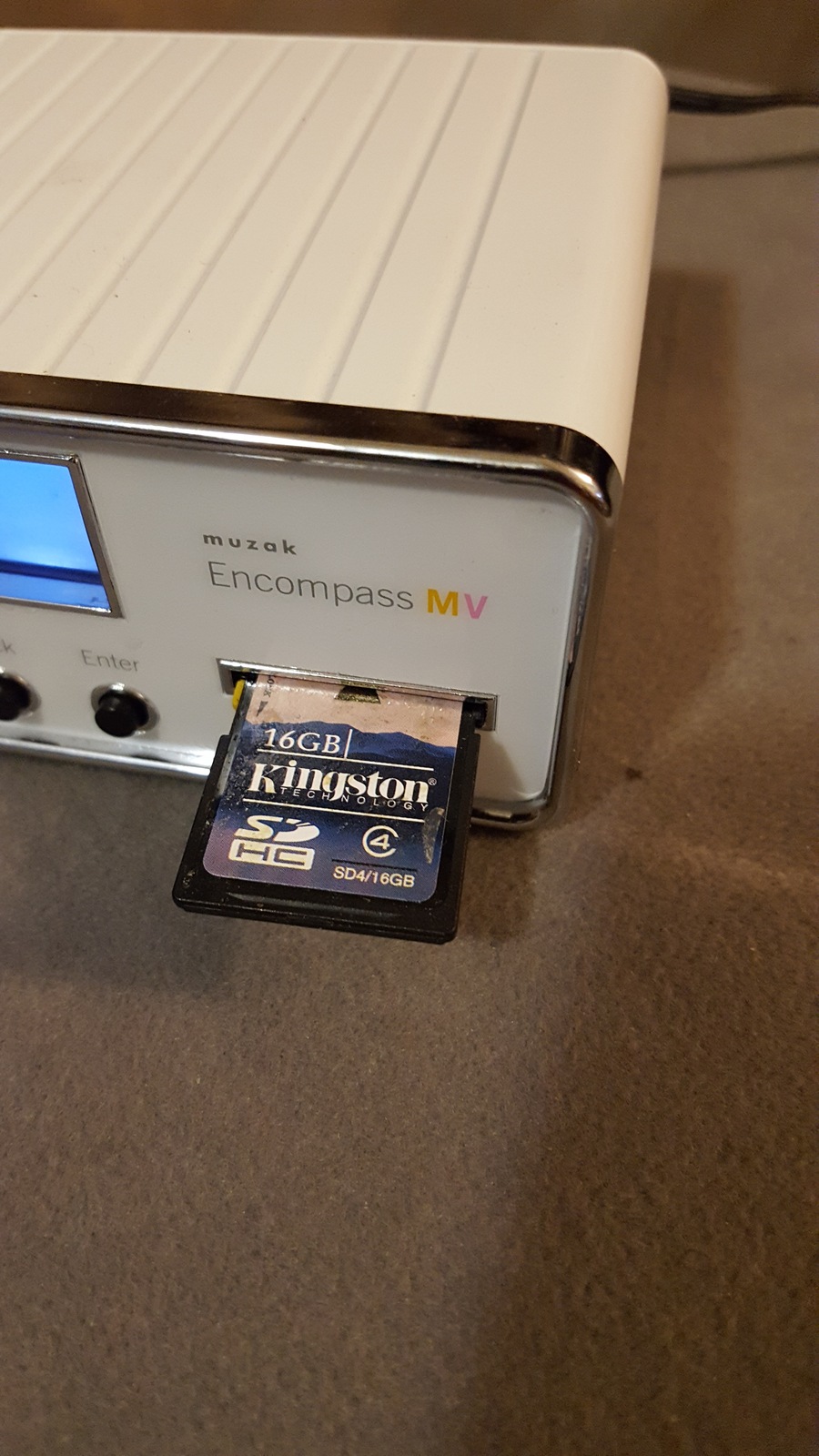 Muzak Encompass MV 2-Zone Music & Messaging 16GB SD Card Network ...