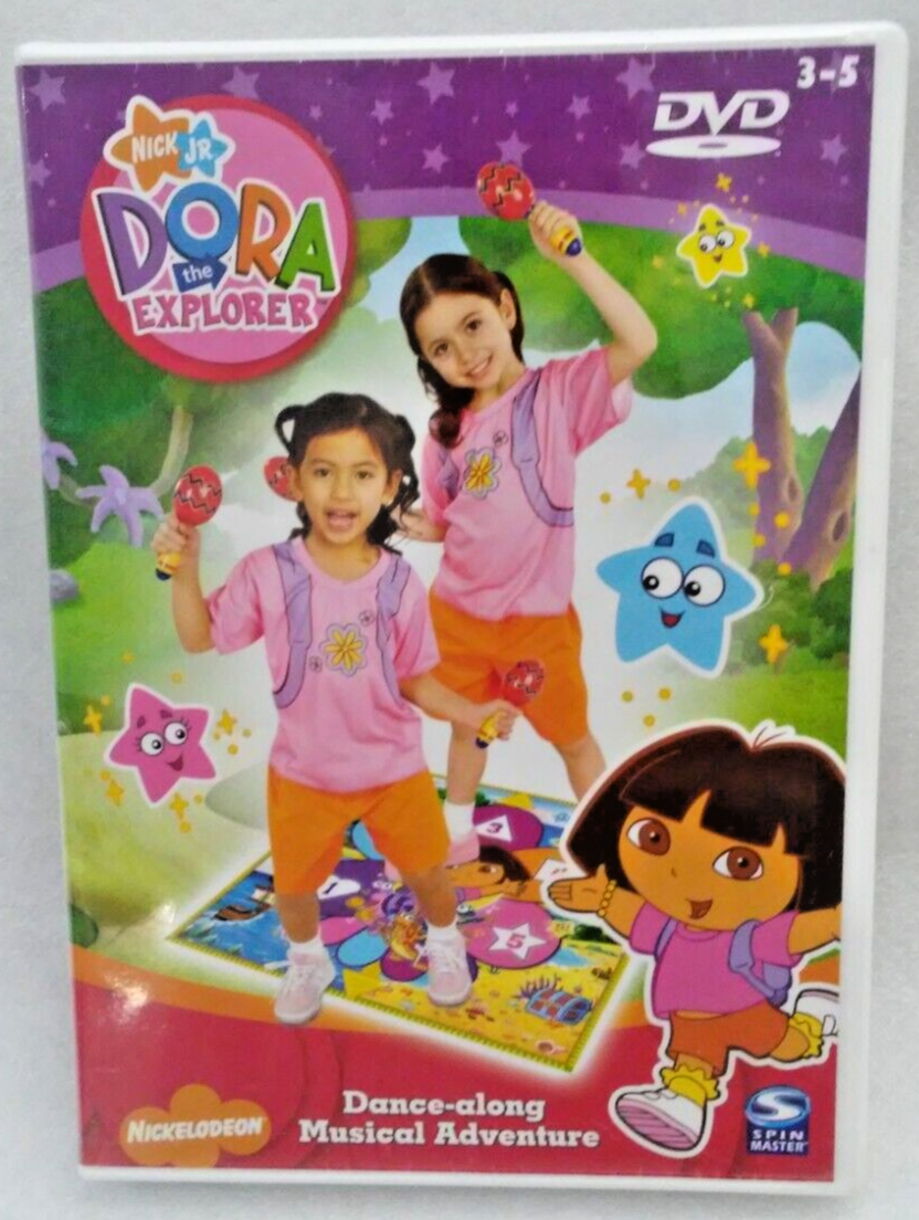 DVD Dora The Explorer Dance-along Musical Adventure (DVD, 2007 ...