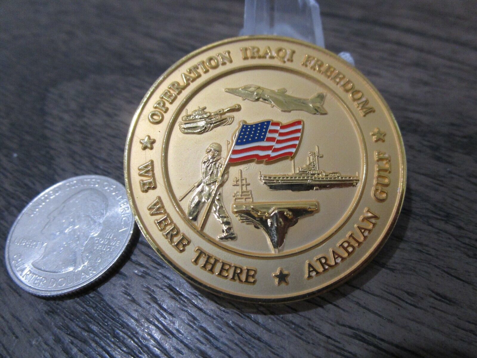 USMC USCG USN USAF Army Operation Iraqi Freedom Military OIF Challenge ...