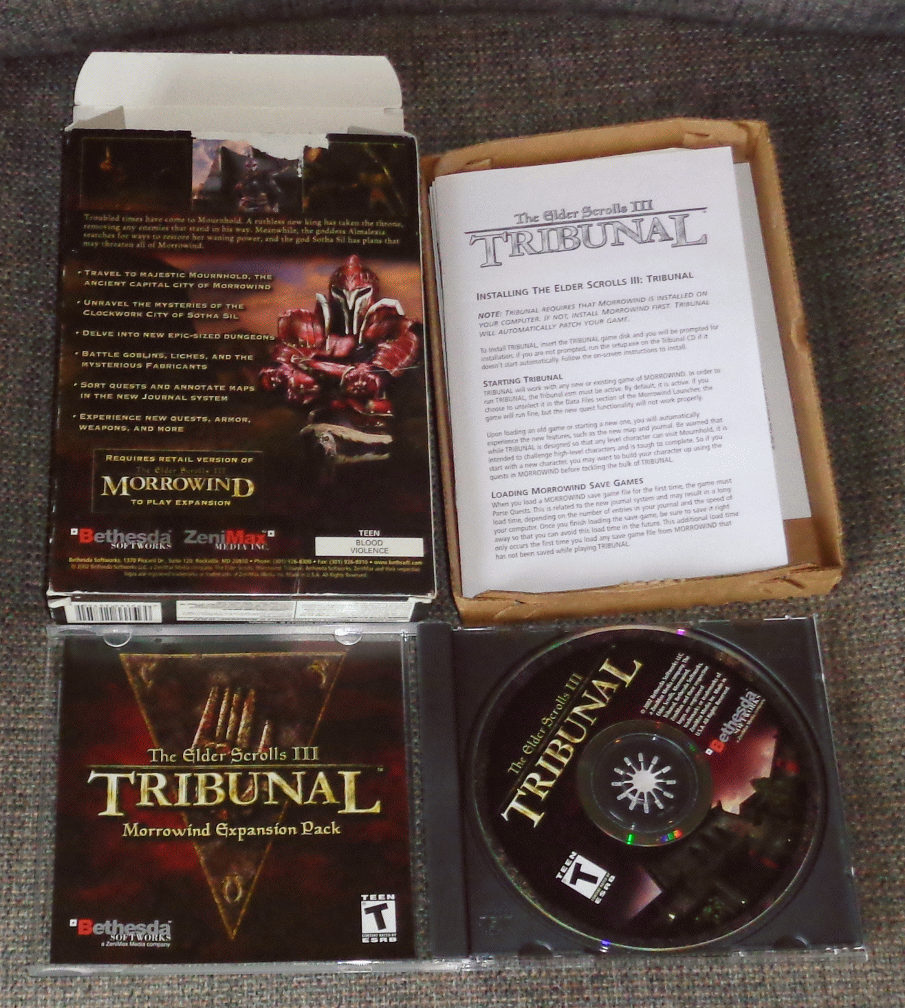 The Elder Scrolls III: Tribunal for PC, Morrowind Expansion, Complete ...