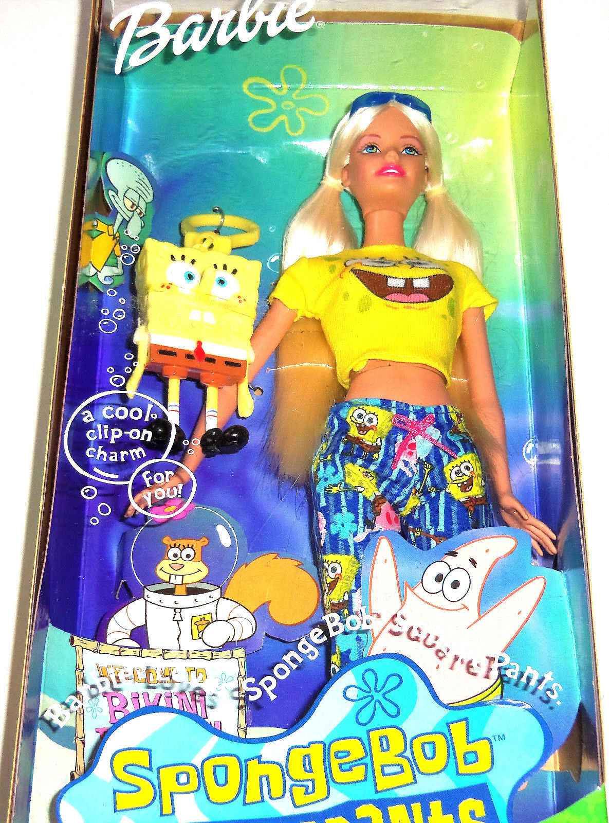 Spongebob Squarepants Barbie Doll 2002 B2993 - Pop Culture Barbie