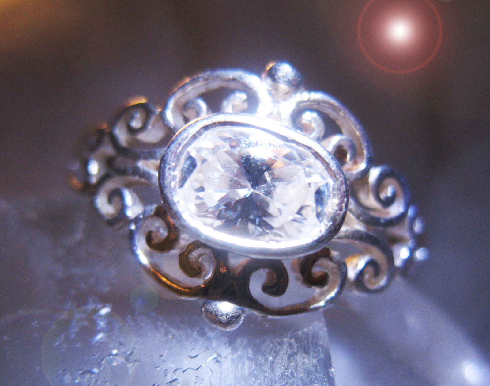 HAUNTED RING 7 CRYSTAL KEYS EXTRAORDINARY POWERS MAGICK MYSTICAL ...