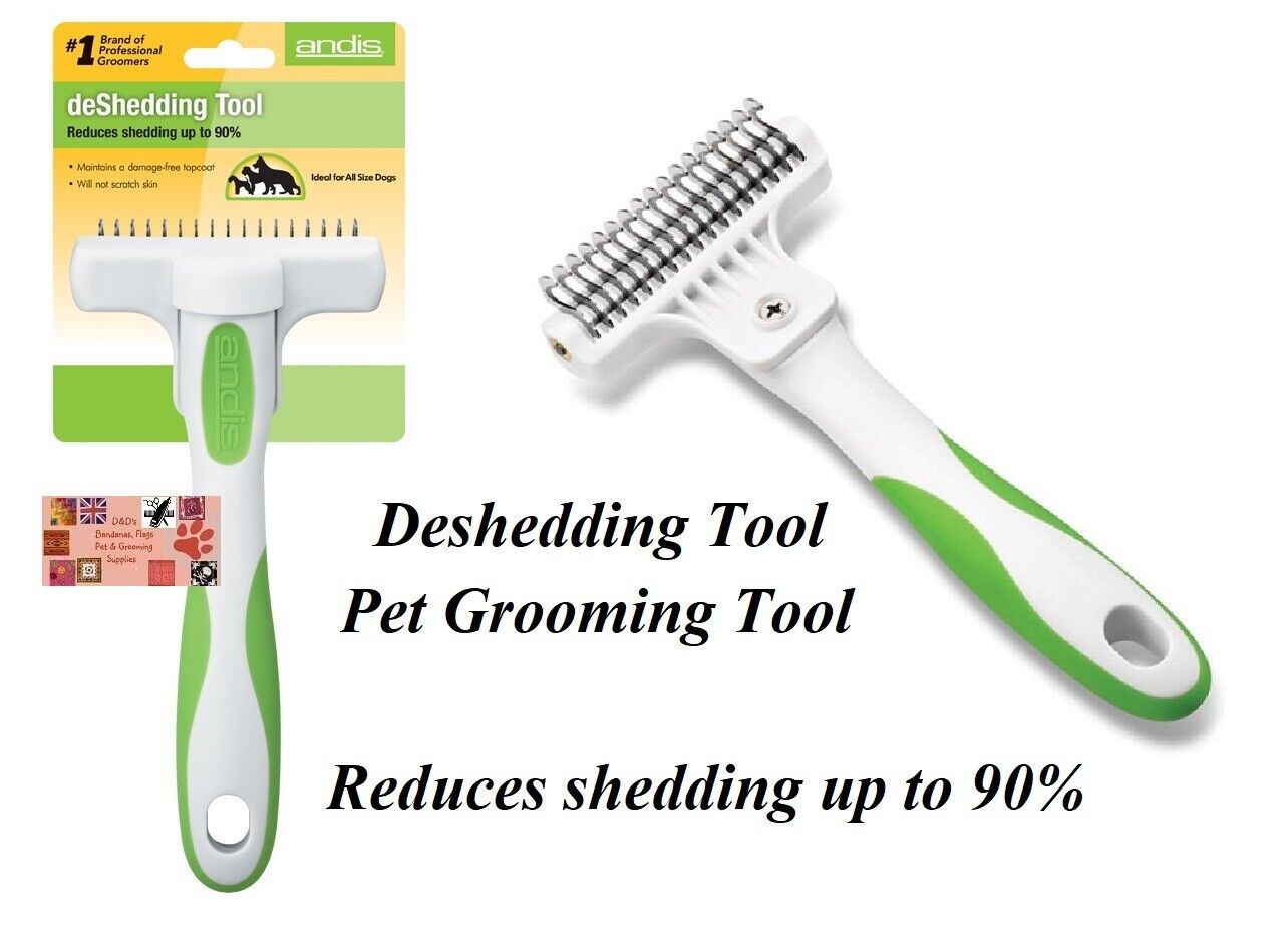 ANDIS COAT Hair DESHEDDING STRIPPER Dematting Rake TOOL Mat Shed*ALL ...