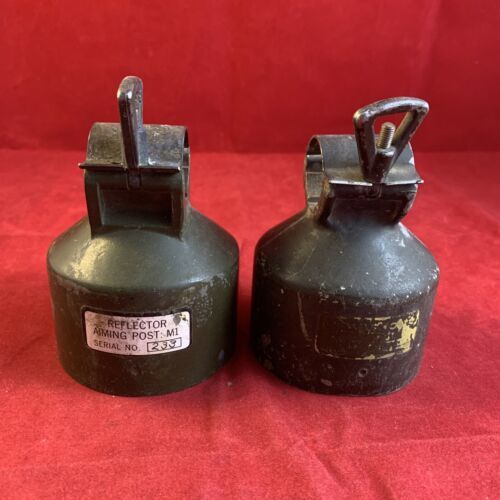 United States Military Reflector M1 Aiming Post Set Red & Clear Serial ...