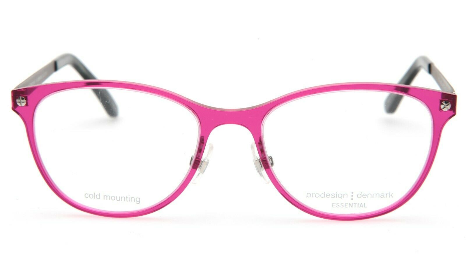 NEW PRODESIGN DENMARK 1506 c.4322 Pink Medium Shiny EYEGLASSES 49-17 ...
