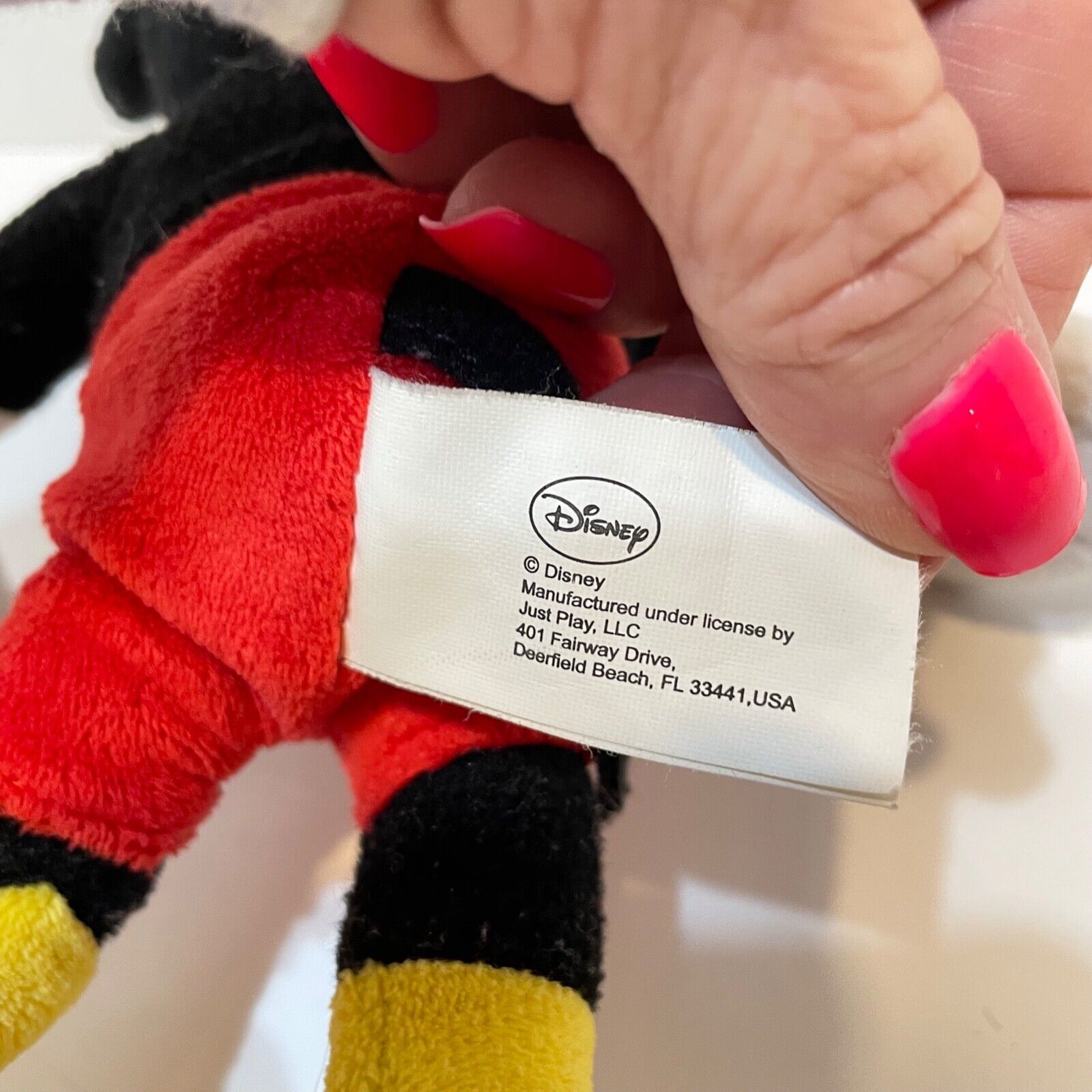 Disney Just Play Plush Mickey Mouse Lovey Stuffed Animal 9 Inch - Plush ...