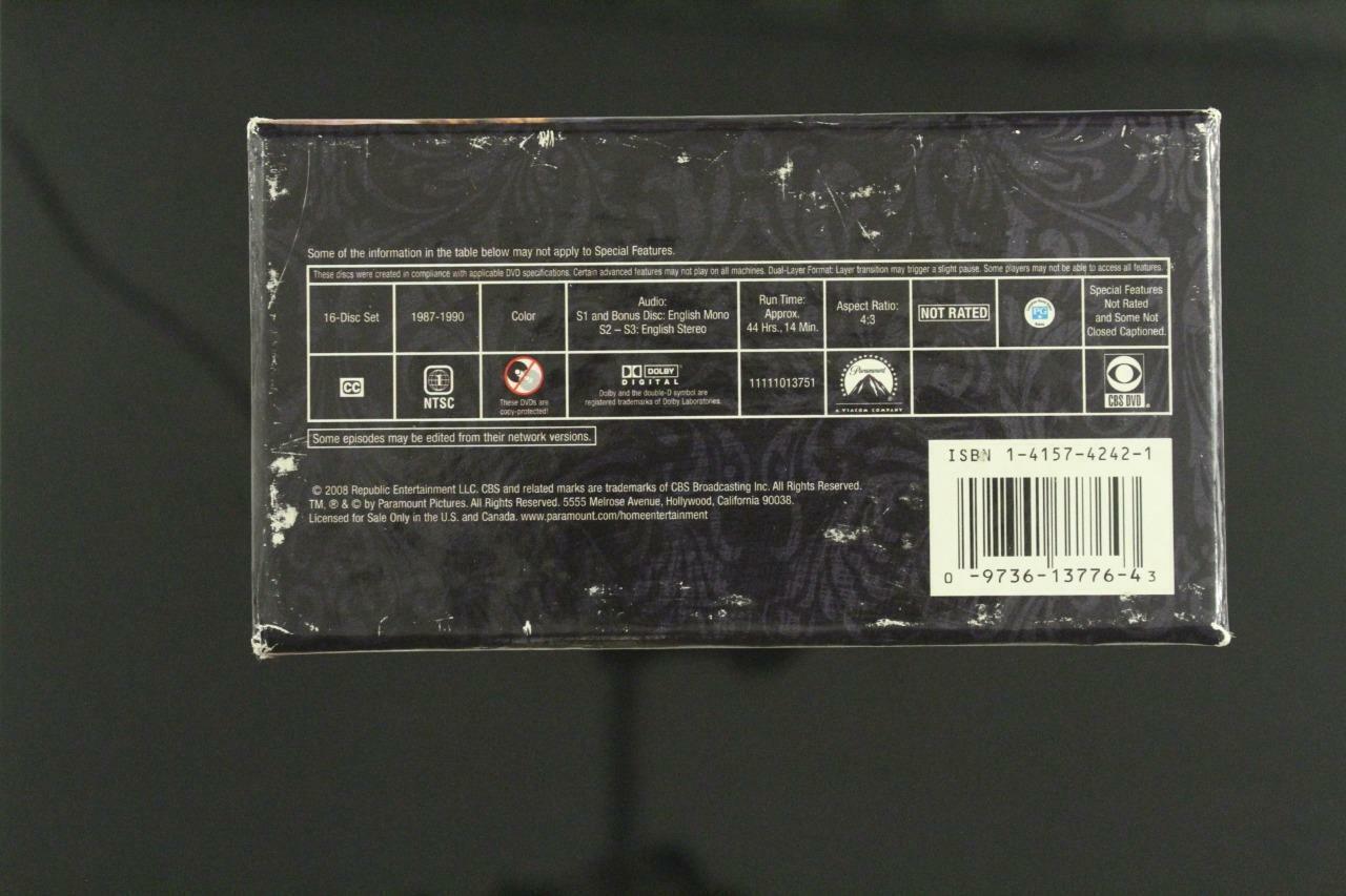 CBS TV DVD Box Set BEAUTY AND THE BEAST Complete Series Linda Hamilton ...