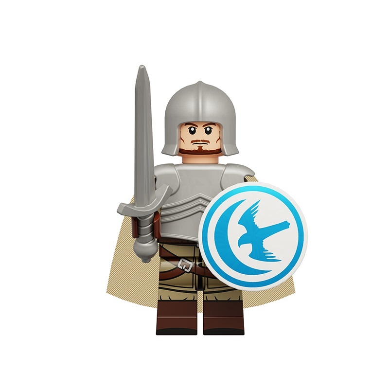 Game of Thrones House Arryn Soldier Minifigures Weapons and Accessories ...