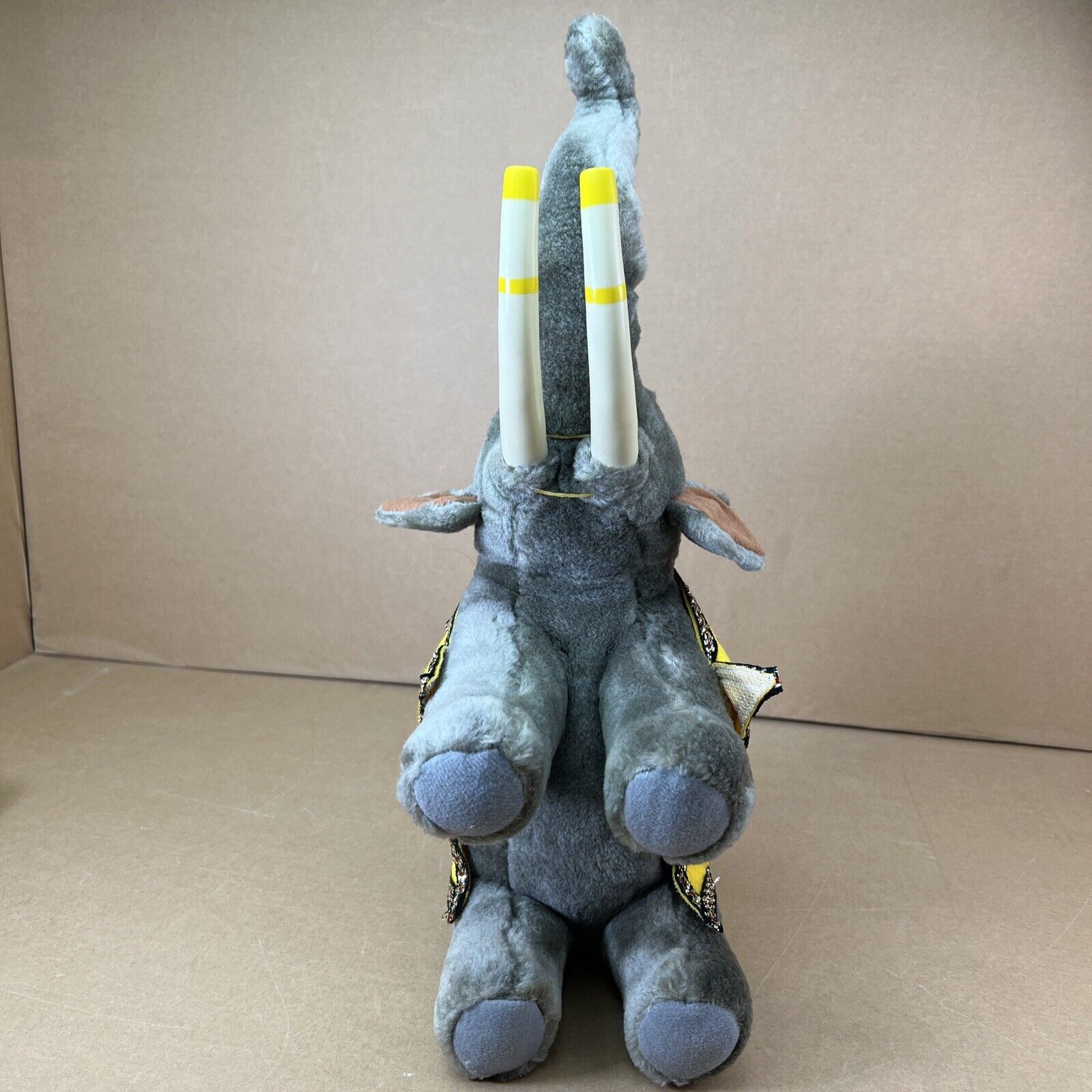 King Tusk Vintage 1987 Ringling Bros Barnum Bailey Circus Stuffed ...