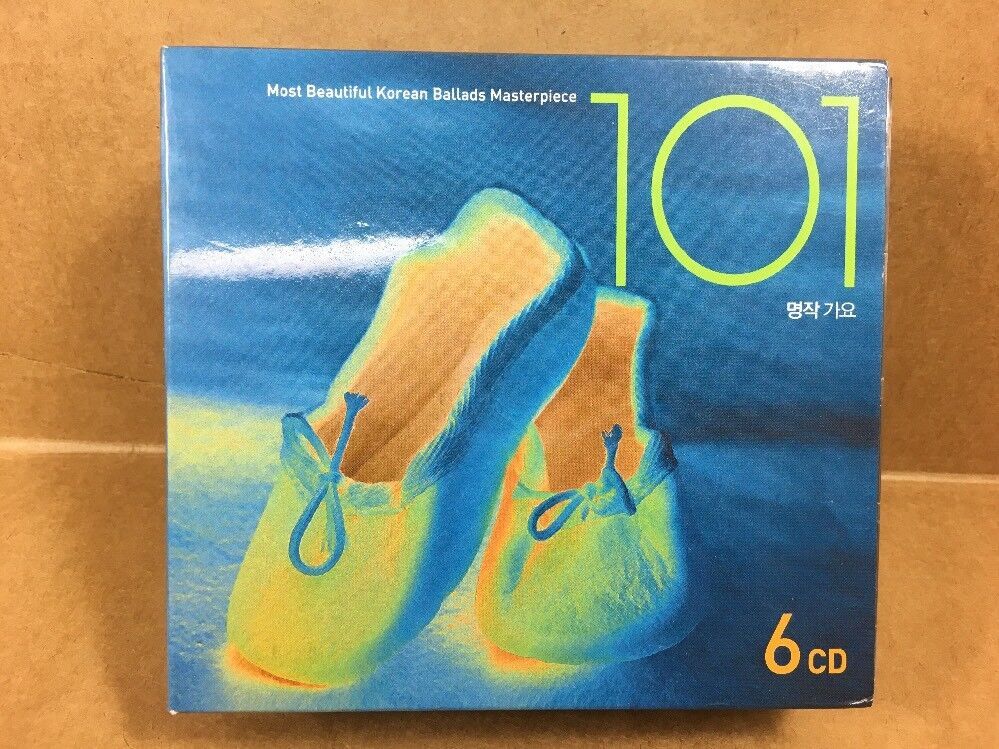 Most Beautiful Korean Ballads Masterpiece 101 - 6 CD - Korea - Vitamin Ent. - CDs
