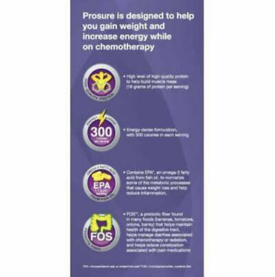 6 x Abbott Prosure Milk (High Protein, Prebiotic & EPA) 380g FREE ...