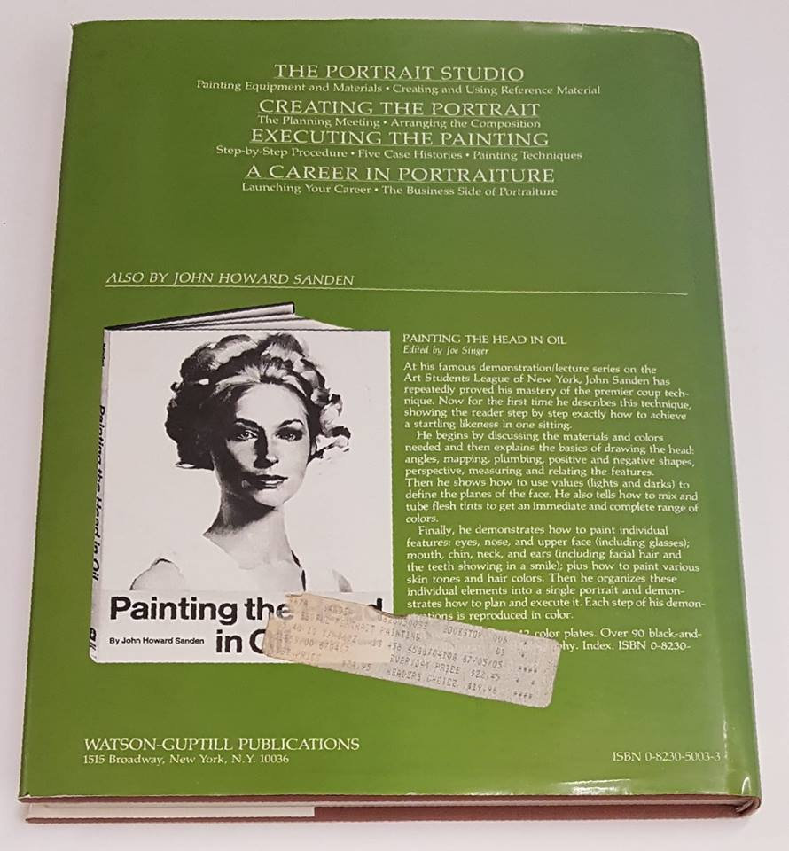 Successful Portrait Painting by John Howard Sanden with Elizabeth R ...