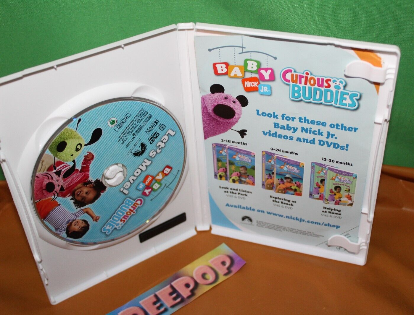 Nick Jr. Baby Curious Buddies Let's Move DVD Movie - DVDs & Blu-ray Discs