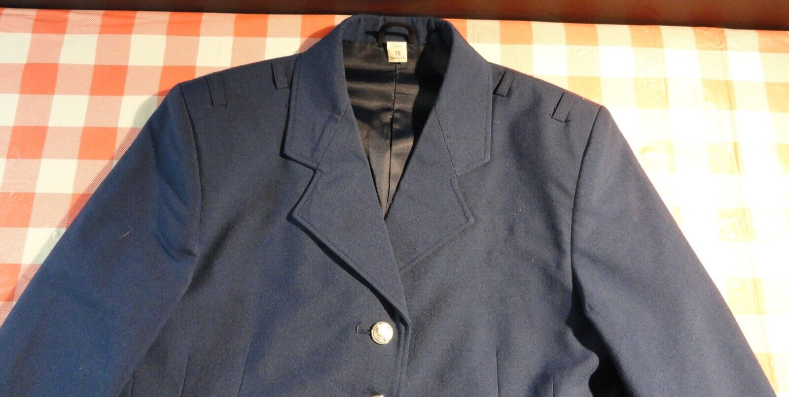 4 BUTTON COAT JACKET COAT UNIFORM BLUE AIRMAN USAF U.S. AIR FORCE DRESS ...