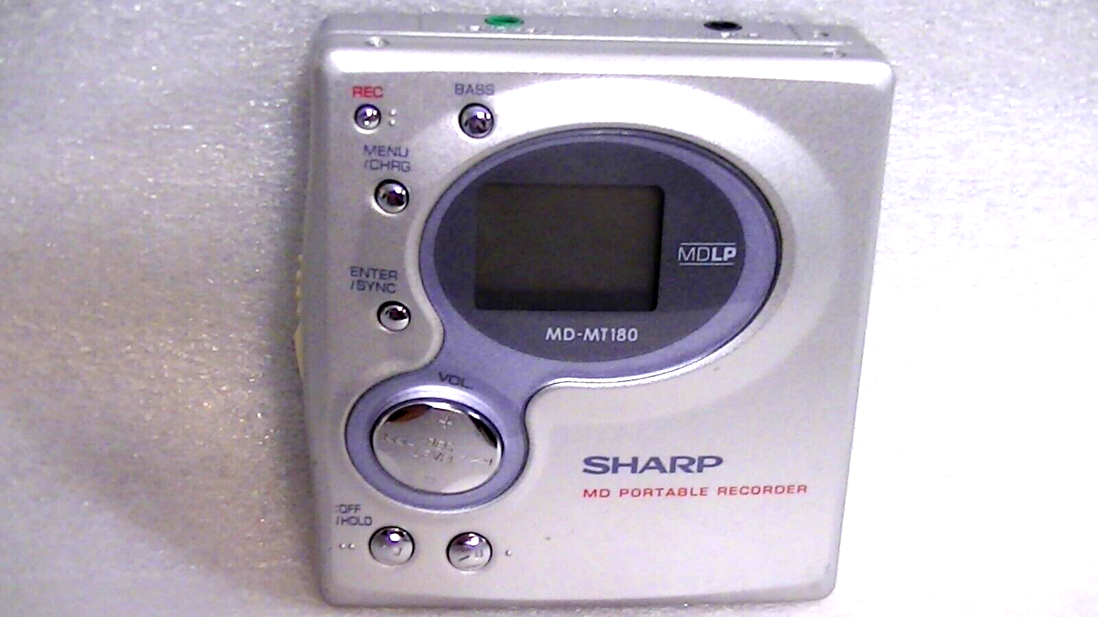 VINTAGE SHARP MINIDISC WALKMAN MODEL MD-MT180, Works very well ...