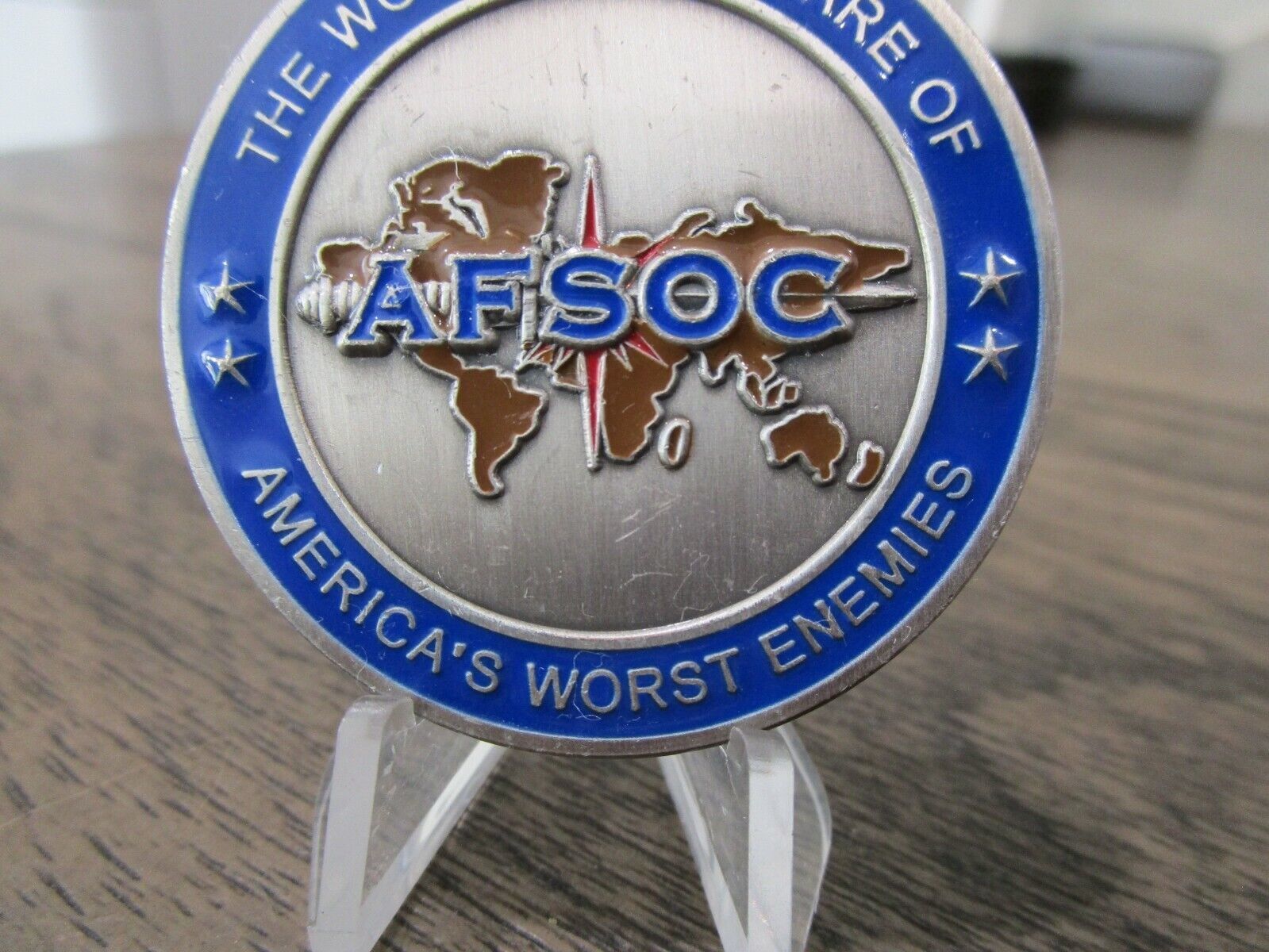 AFSOC ANG CN Air Force Special Operations Command Challenge Coin 724P ...