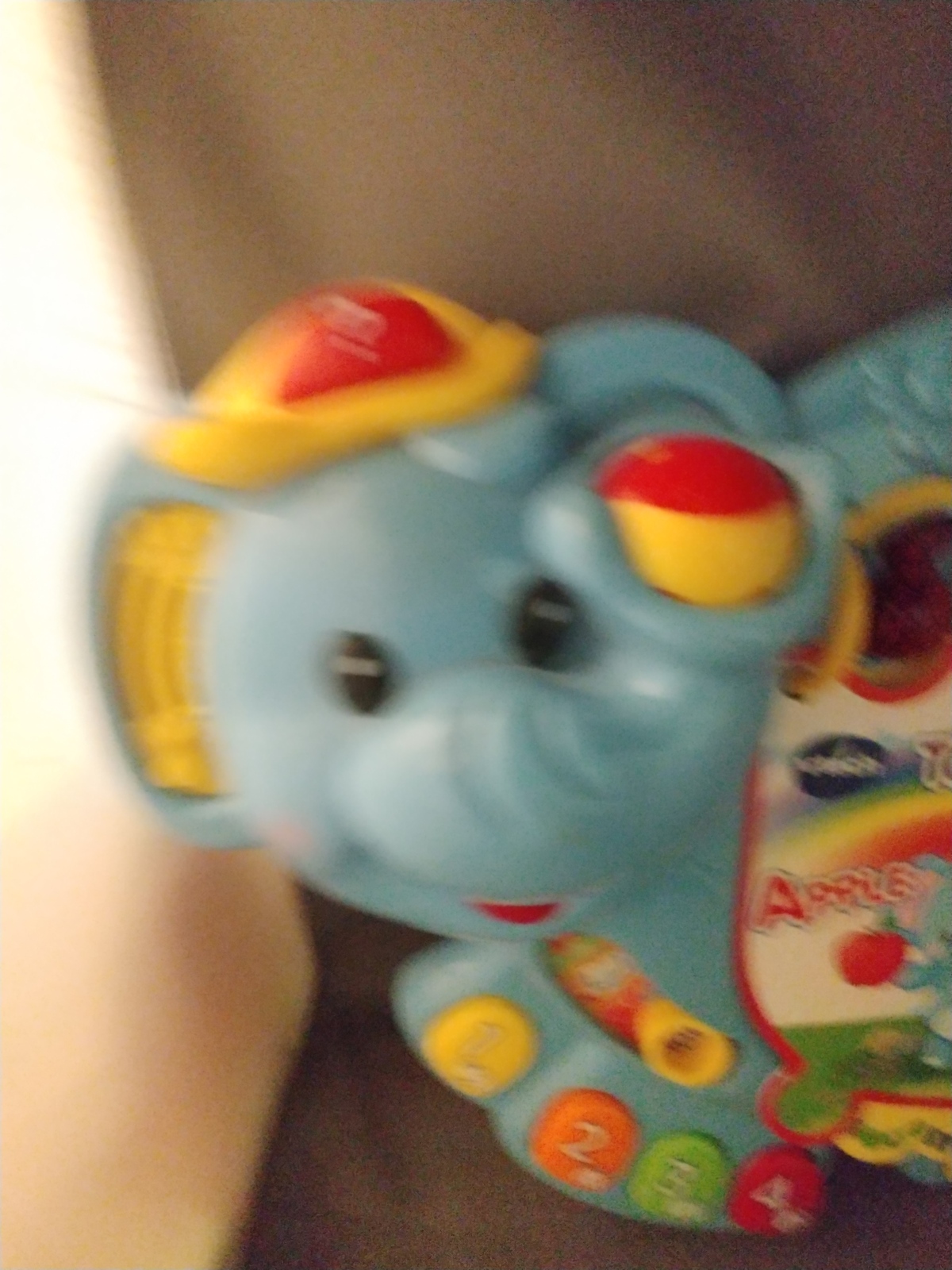 VTech Touch and Teach Elephant Blue 12-36 Months - Learning Systems