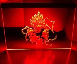 Goku Illuminated Led Neon Sign Home Decor, Room, Lights Décor Craft Art ...