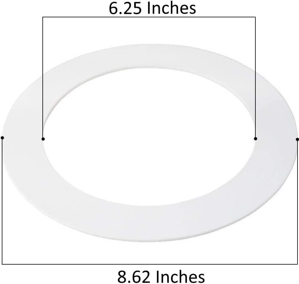 For 8" Inch Recessed Can Lighting Down Lights, Outer Diameter: 8 Point ...