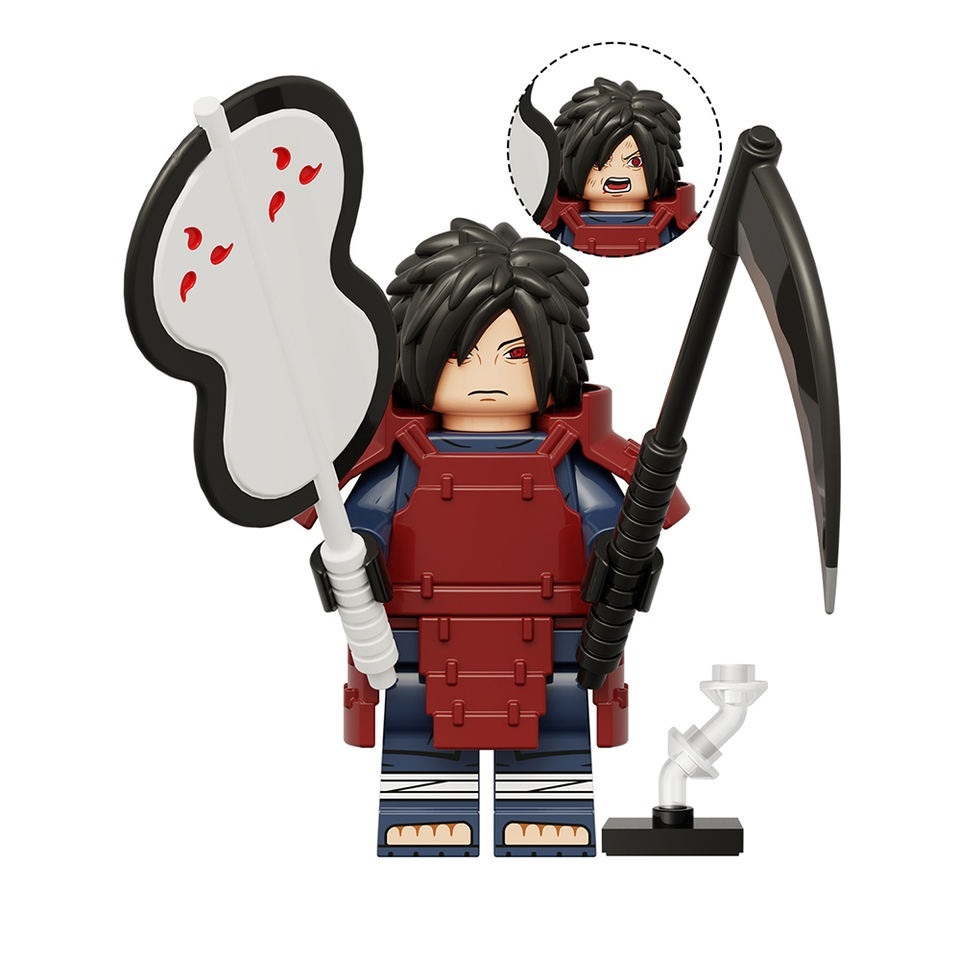 Madara Uchiha (Full Armor and Weapons) Naruto Series Minifigures Toys ...