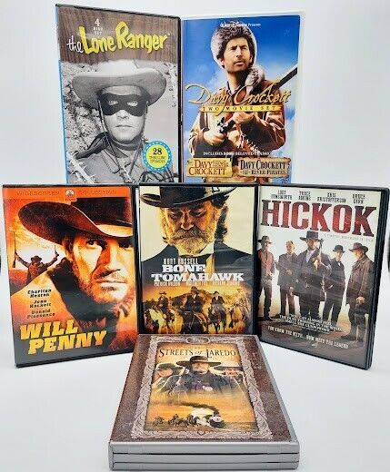 Classic Western Cowboy Movies DVD Classic Serials Westerns Mixed Lot of ...