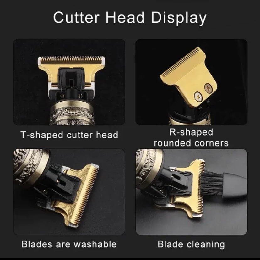 Electric Cordless Hair Cutting Machine Professional Hair Barber Trimmer ...