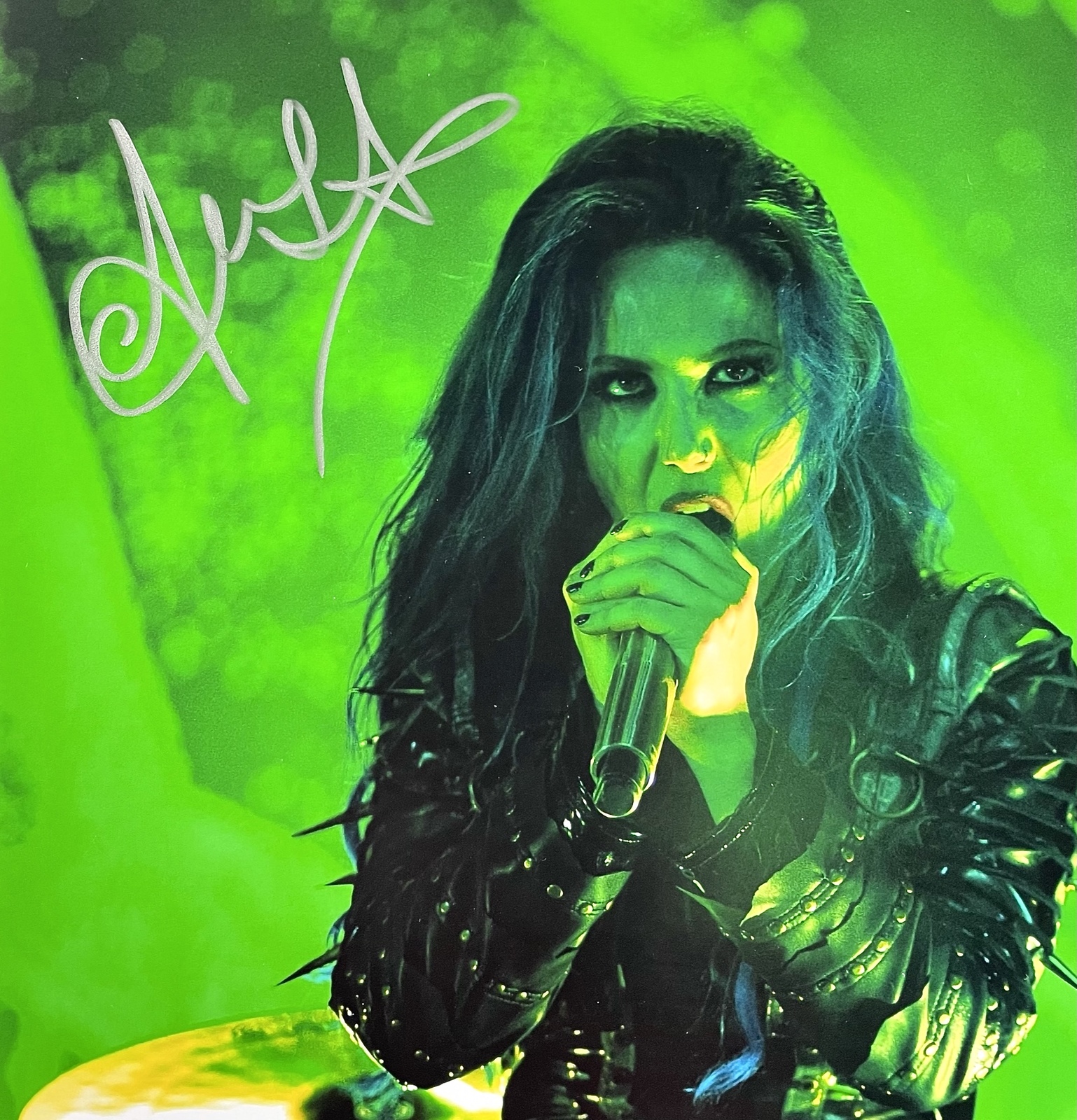 ALISSA WHITE-GLUZ Autograph SIGNED 8x10 PHOTO ARCH ENEMY JSA CERTIFIED ...