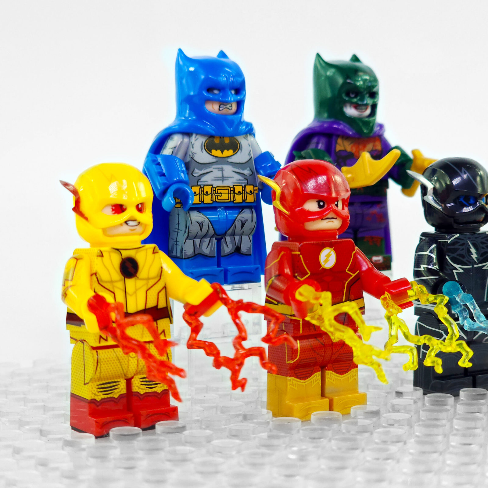 6pcs The Flash Reverse-Flash Zoom The Joker Batman Imposter Minifigures ...
