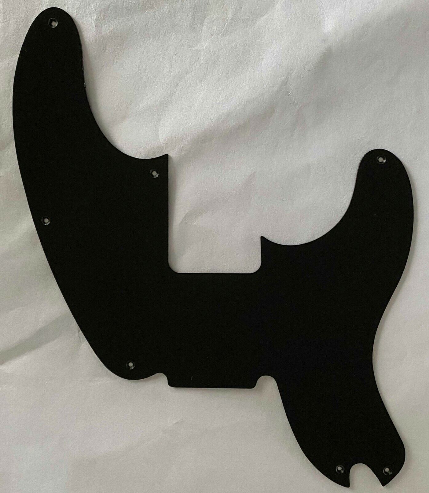 Guitar Pickguard for Fender Telecaster Precision Bass Style,1 Ply Black ...