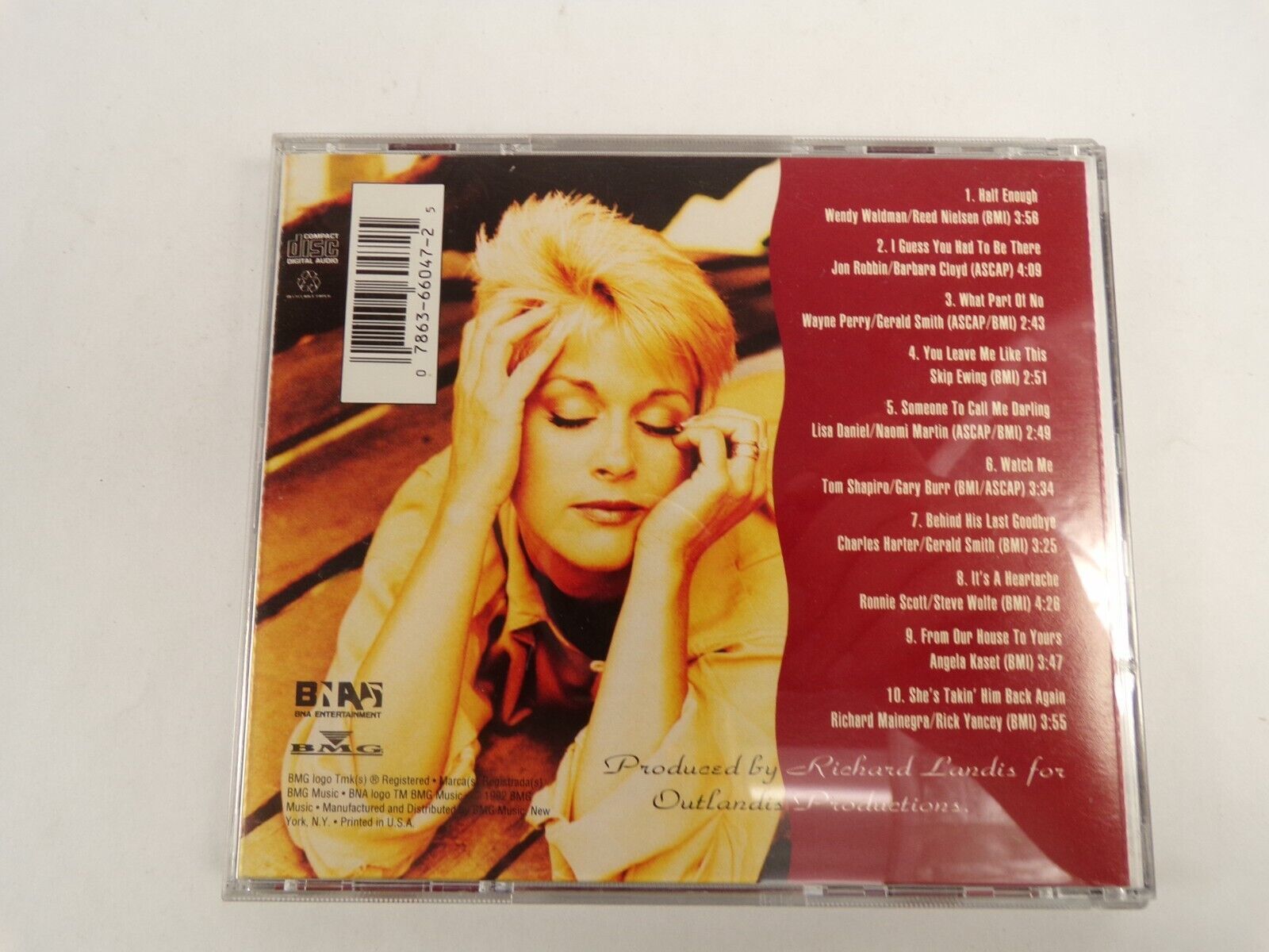 Lorrie Morgan Watch Me Half Enough Wendy Waldman Reed Nielsen CD#49 - CDs