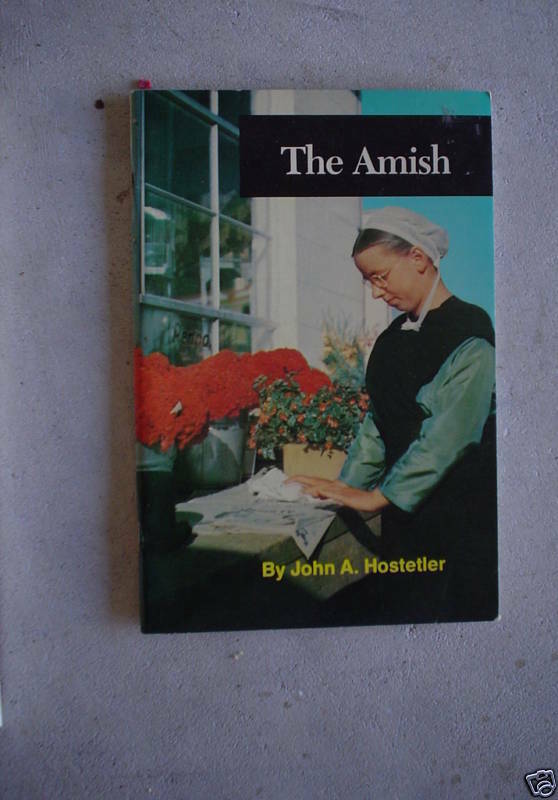 1982 Booklet The Amish by John Hostetler LOOK - 1960-Now