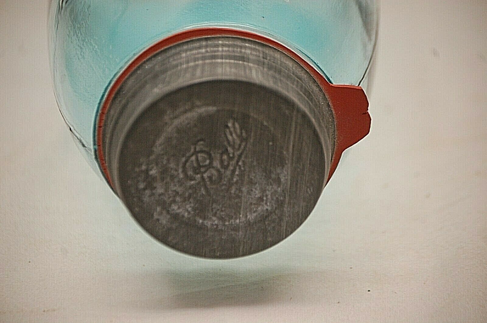 Keystone Blue Mason's Brand Glass Canning Jar Ball Zinc Lid 2 Quart ...