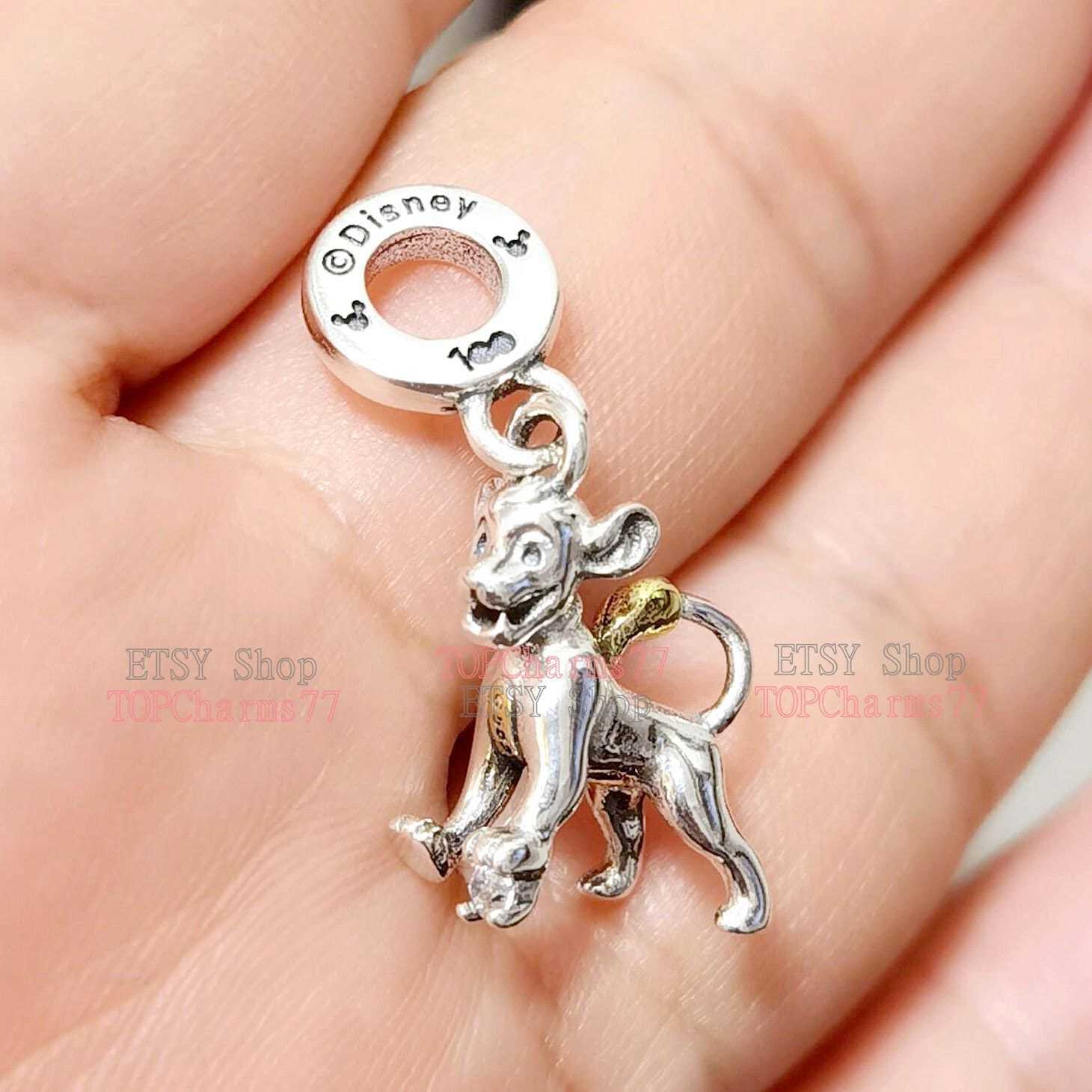 925 Sterling silver Disney 100th Anniversary Lion King Simba Dangle ...